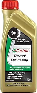 Amazon.com: Castrol SRF Racing Brake Fluid - 1 Liter 12512 : Automotive