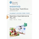 Amazon.com: Modified Mastering Nutrition with MyDietAnalysis with Pearson eText -- Standalone ...