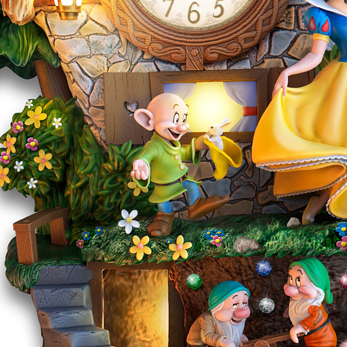 Mua Disney Snow White Hidden Treasure Illuminated Cuckoo Clock trên ...