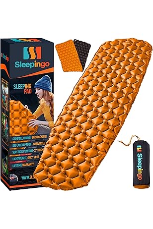 Sleepingo Sleeping Pad for Camping - Ultralight Sleeping Mat for ...