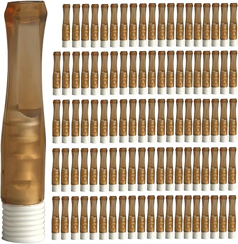 TarGard Original Disposable Cigarette Filters (Amber, 100 Piece Bulk ...