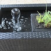 Rattan-Wassergarten-Set, Terrassenteich Brunnen von Heissner: Amazon.de ...