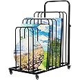 Amazon.com: Gtouse Art Canvas Storage Rack, Art Storage Rack, Art ...