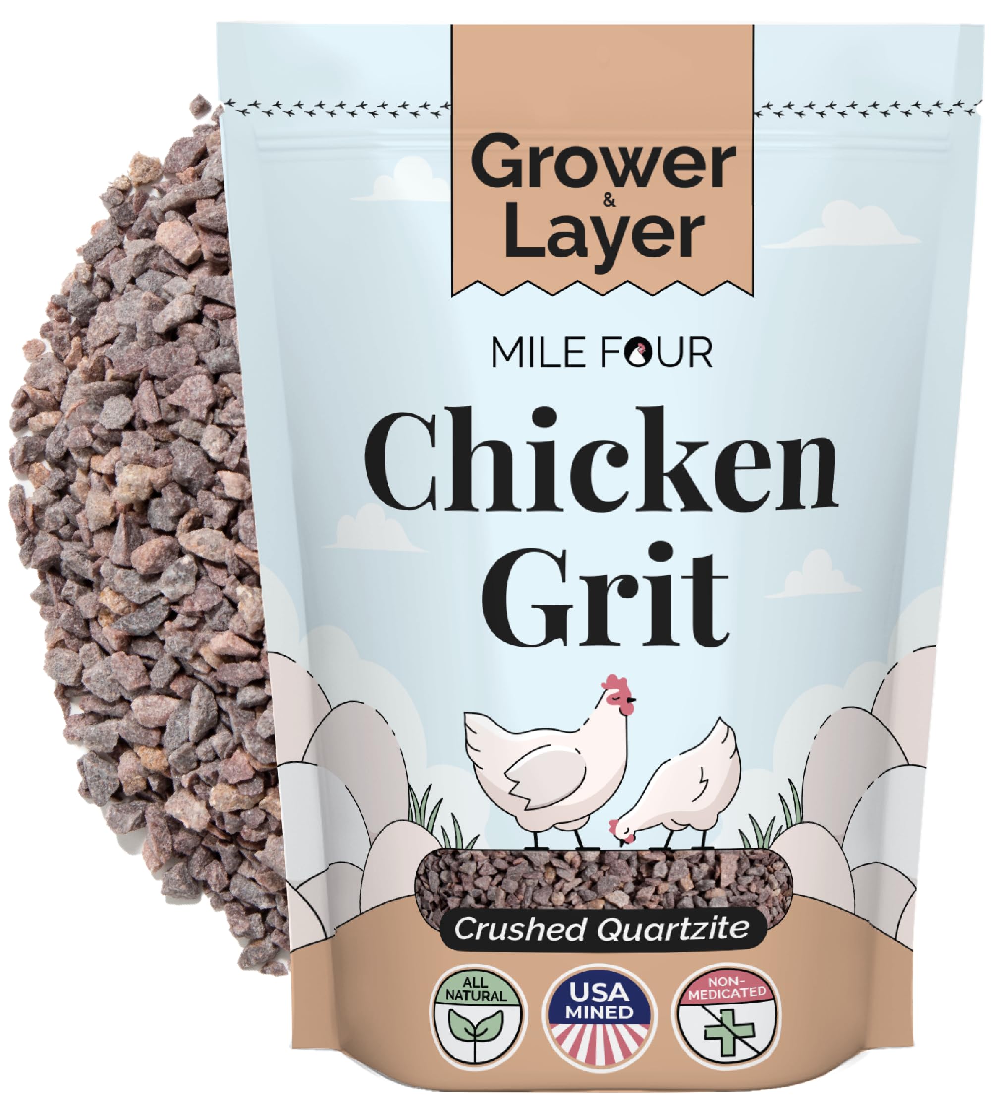 Mua Chicken Grit | Layer & Grower Chickens Age 8-20+ Weeks | 100% ...
