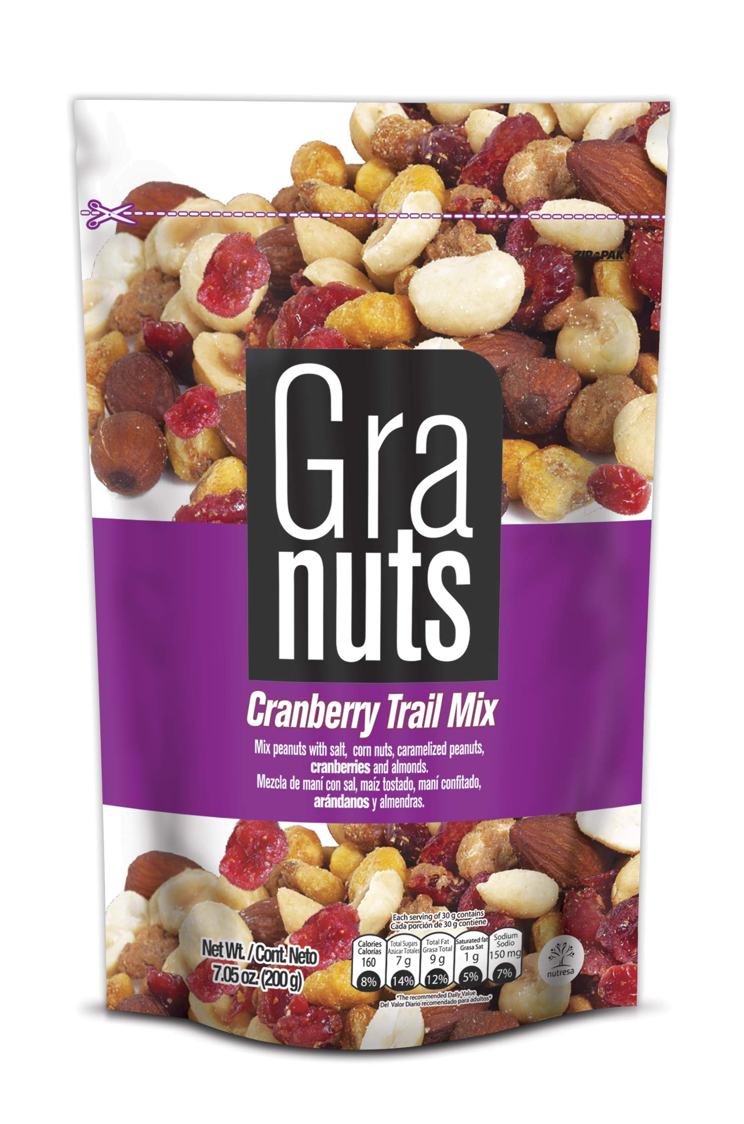 bb 01/30/25 Granuts Cranberry Trail Mix Family Pack | Caramelized ...