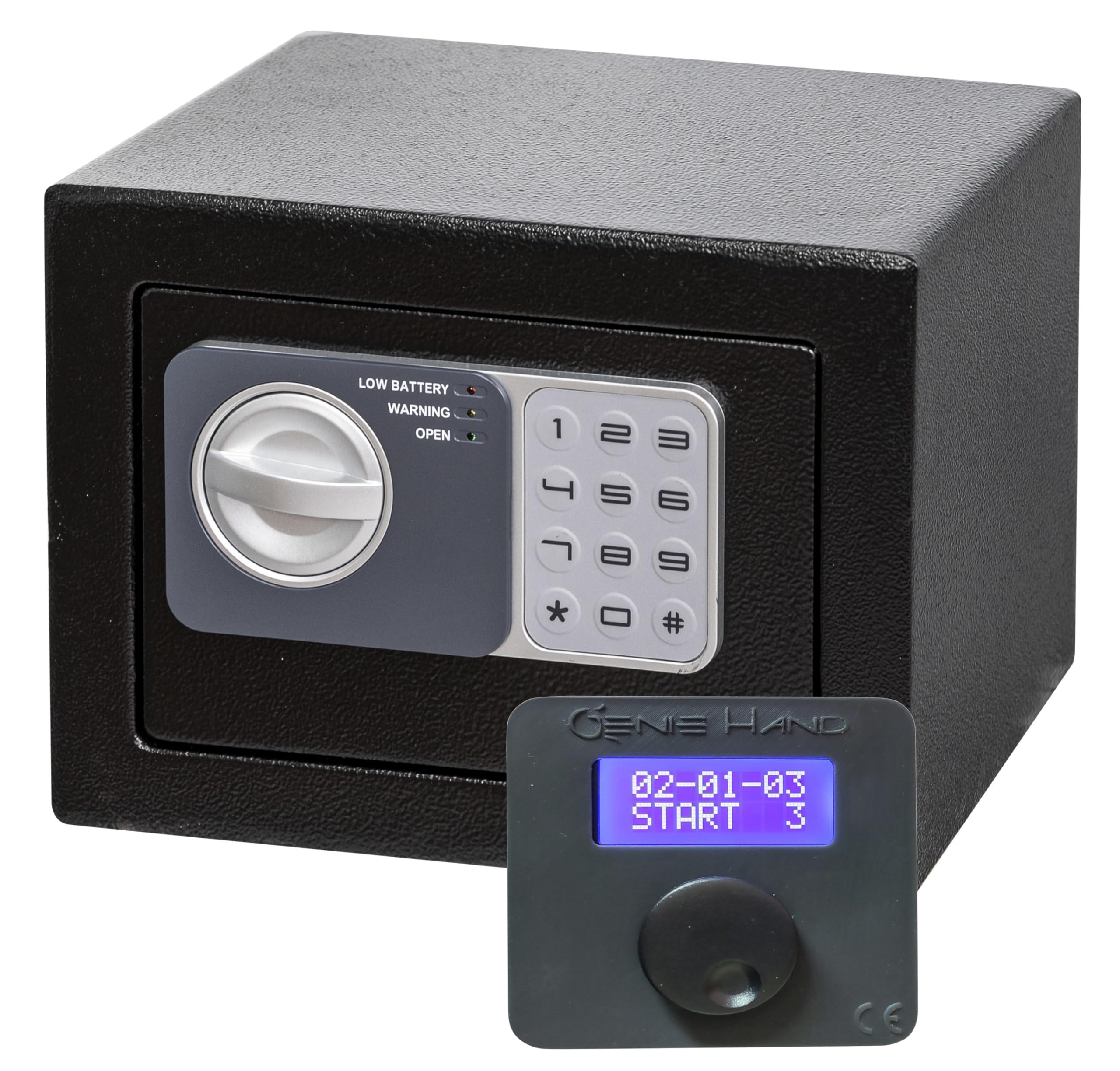 Genie Hand – Time Lock Safe Countdown – B-Class Lock – Anti Bounce ...