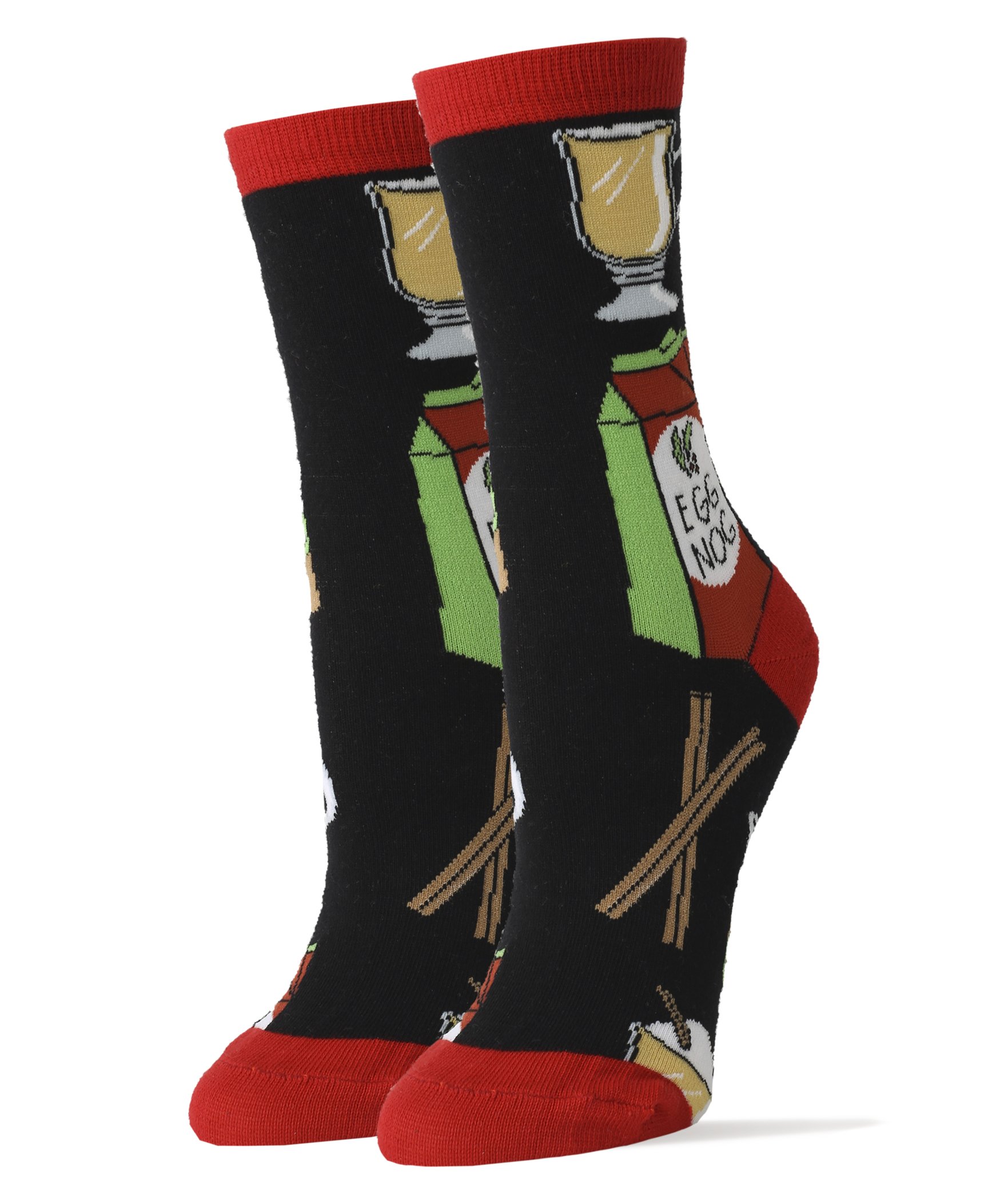 Oooh Yeah Socks Womens Crew Egg Nog On Galleon Philippines