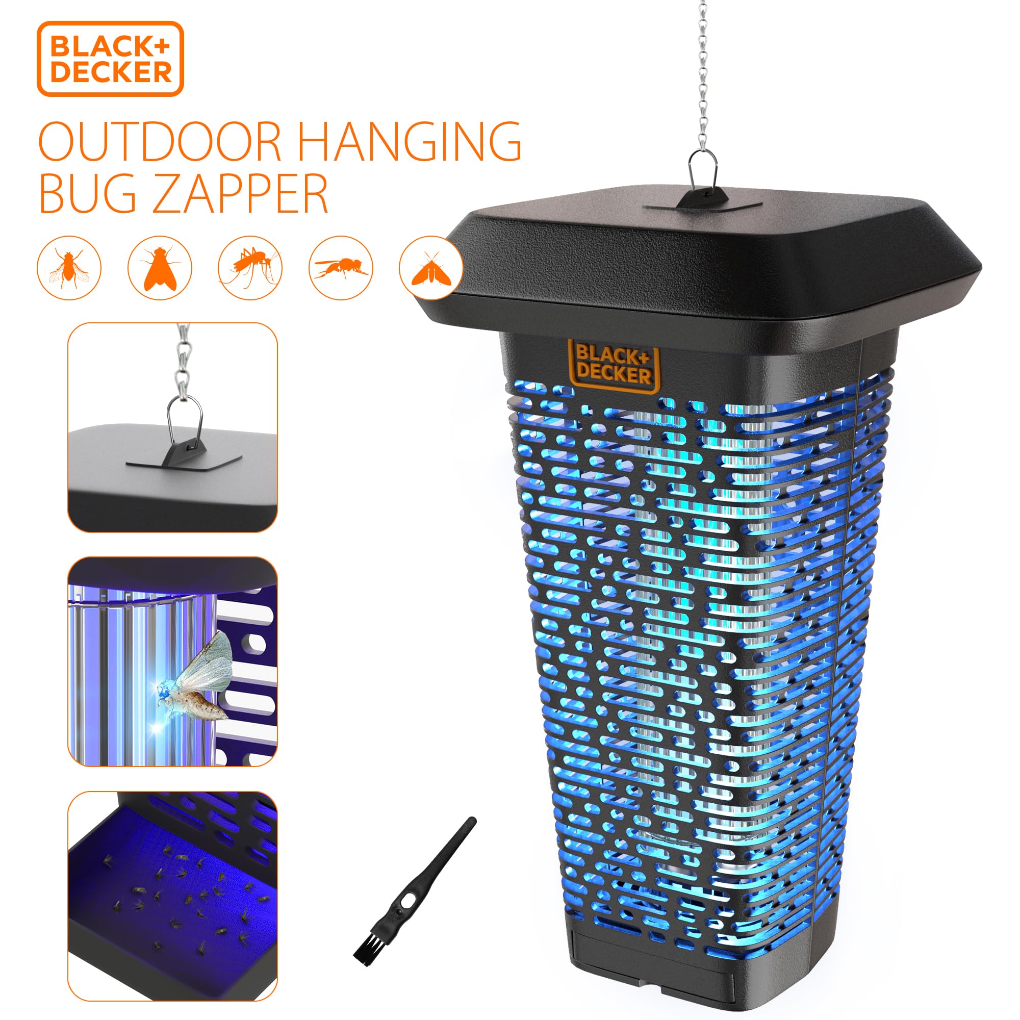 Mua BLACK+DECKER Bug Zapper & Fly Trap-Mosquito Repellent- Gnat Killer ...