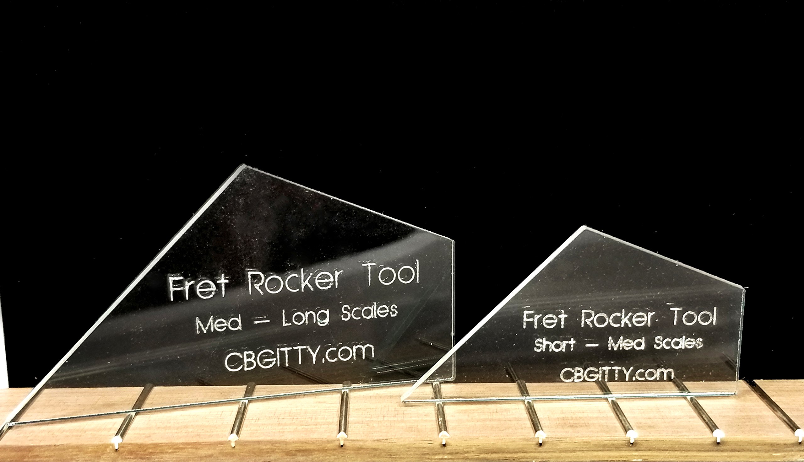 Mua 2pc. Laser-cut Acrylic Fret Rockers - The easy way to check your ...