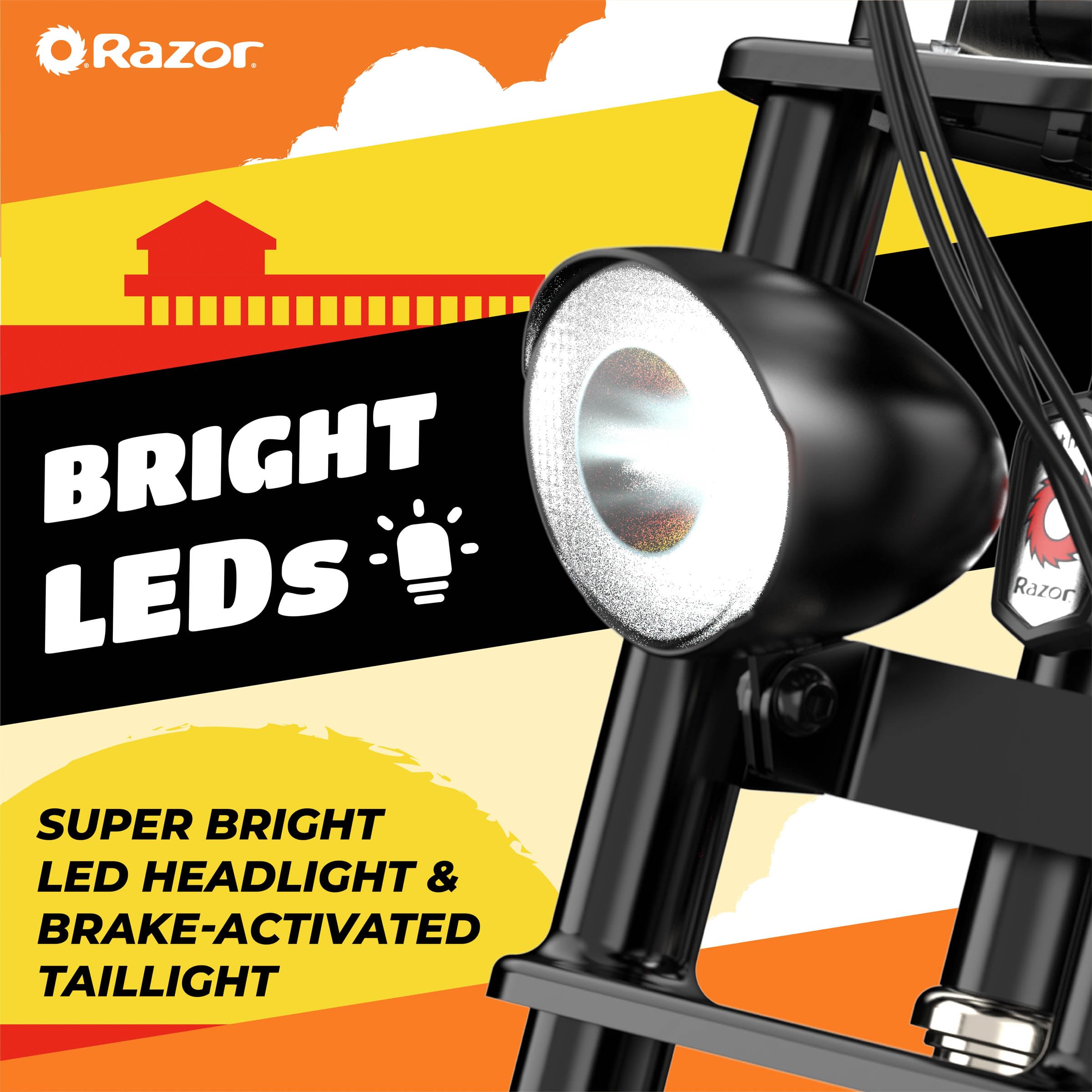 Razor Rambler 16 – 36V Electric Minibike With Retro Style, Up To 15.5 ...