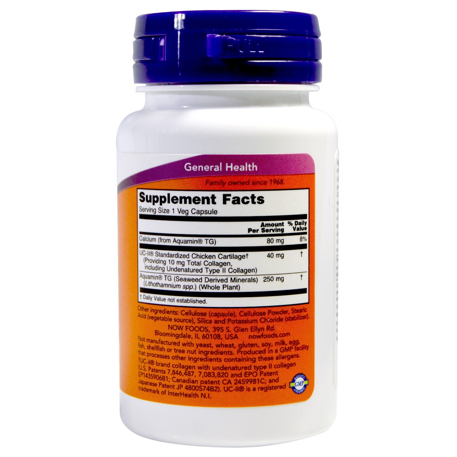 Mua UC II Joint Health Undenatured Type II Collagen 60 VegiCaps (Pack ...
