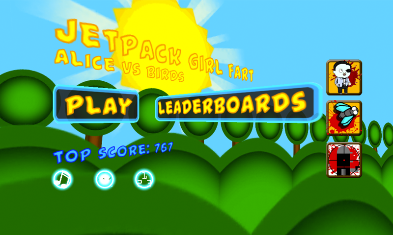 Jetpack Girl Fart : Alice Vs Birds - by Panda Tap Games:Amazon.co.uk ...