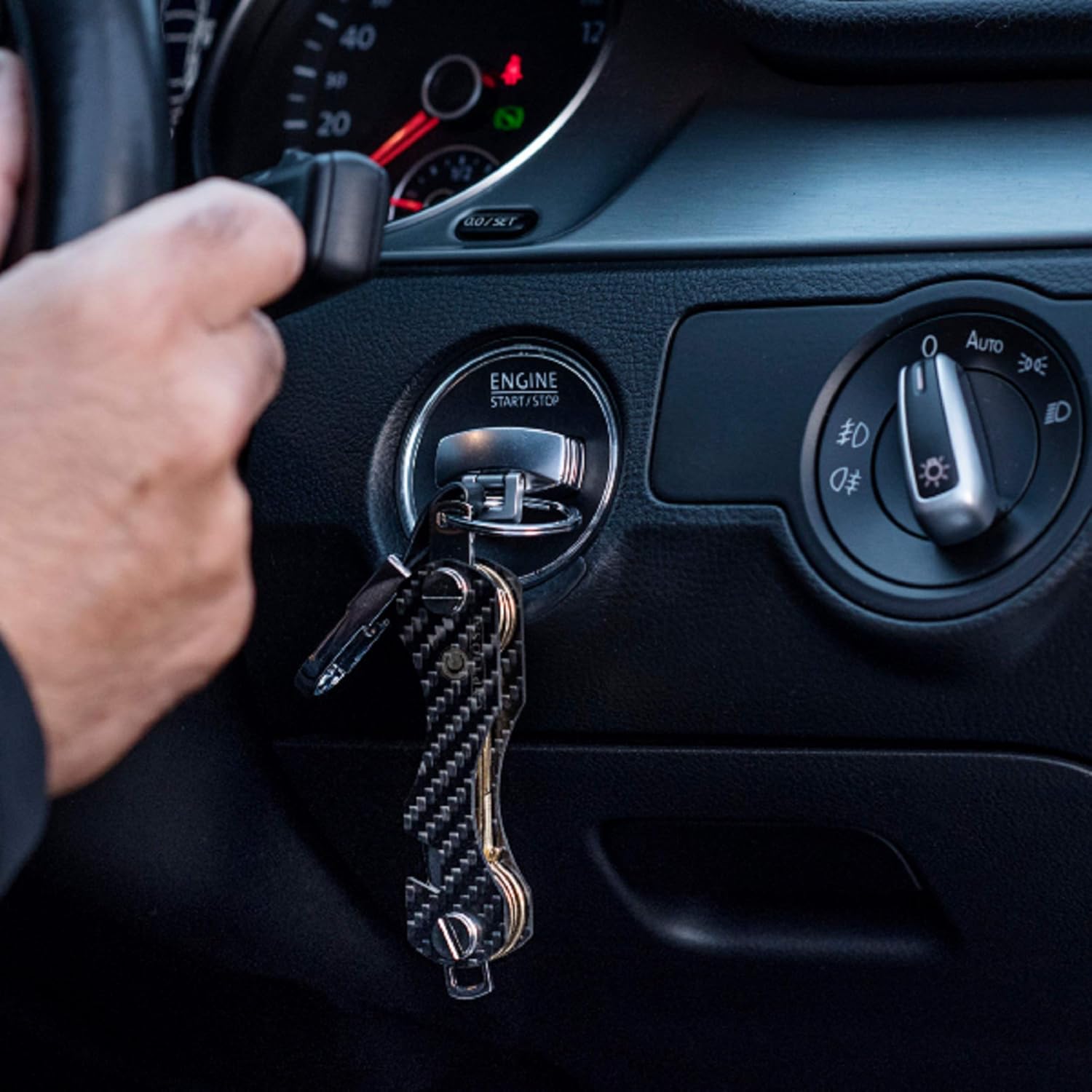 Smart Key Holder Key Organiser Compact Key Holder Made of Carbon Fiber ...