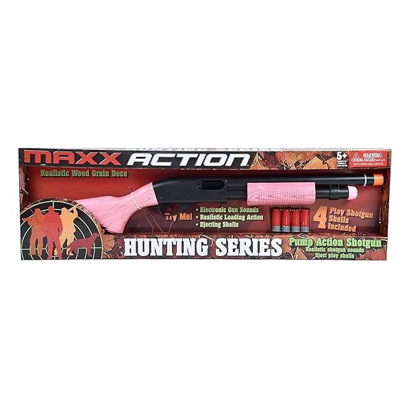 Maxx Action 30" Pump Action Shotgun with Electronic Sound and Ejecting ...
