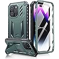 Amazon.com: FNTCASE for iPhone 14-Pro-Max Phone Case : Built-in Kickstand - Heavy Duty Military ...