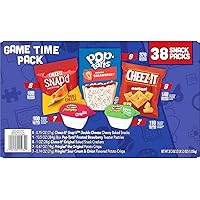 Amazon.com: Kellogg's Game Time Snacks, Variety Pack (38 Pk.), 37.3 Oz ...