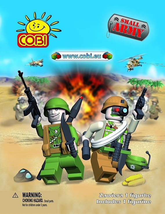 Cobi Small Army Minifigures Accessory: Amazon.co.uk: Toys & Games