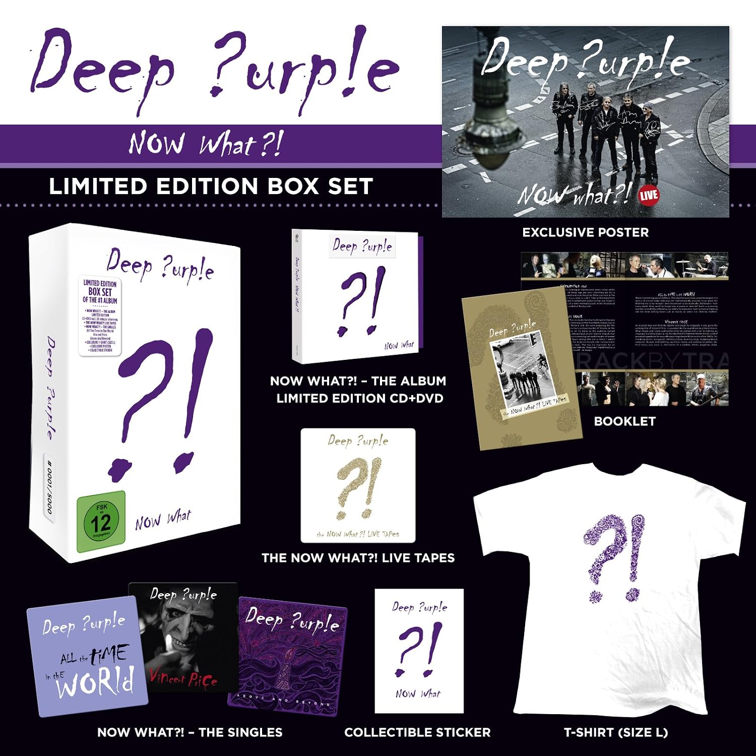 Deep Purple - NOW What?! [Limited Edition][6 CD Box Set] - Amazon.com Music