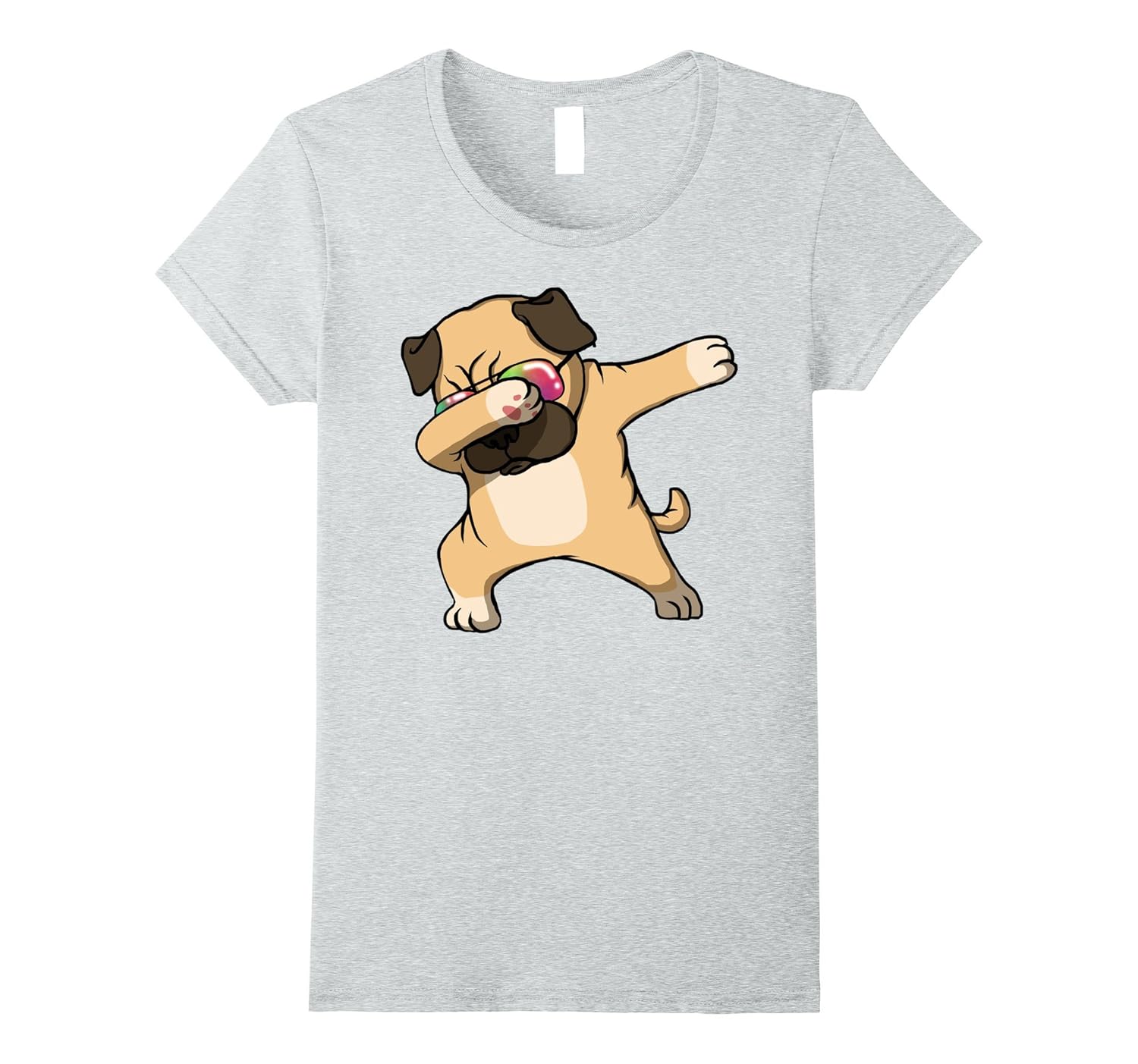 Dabbing Pug Shirt Cute Pug Dab Dance Gifts-4LVS – 4loveshirt