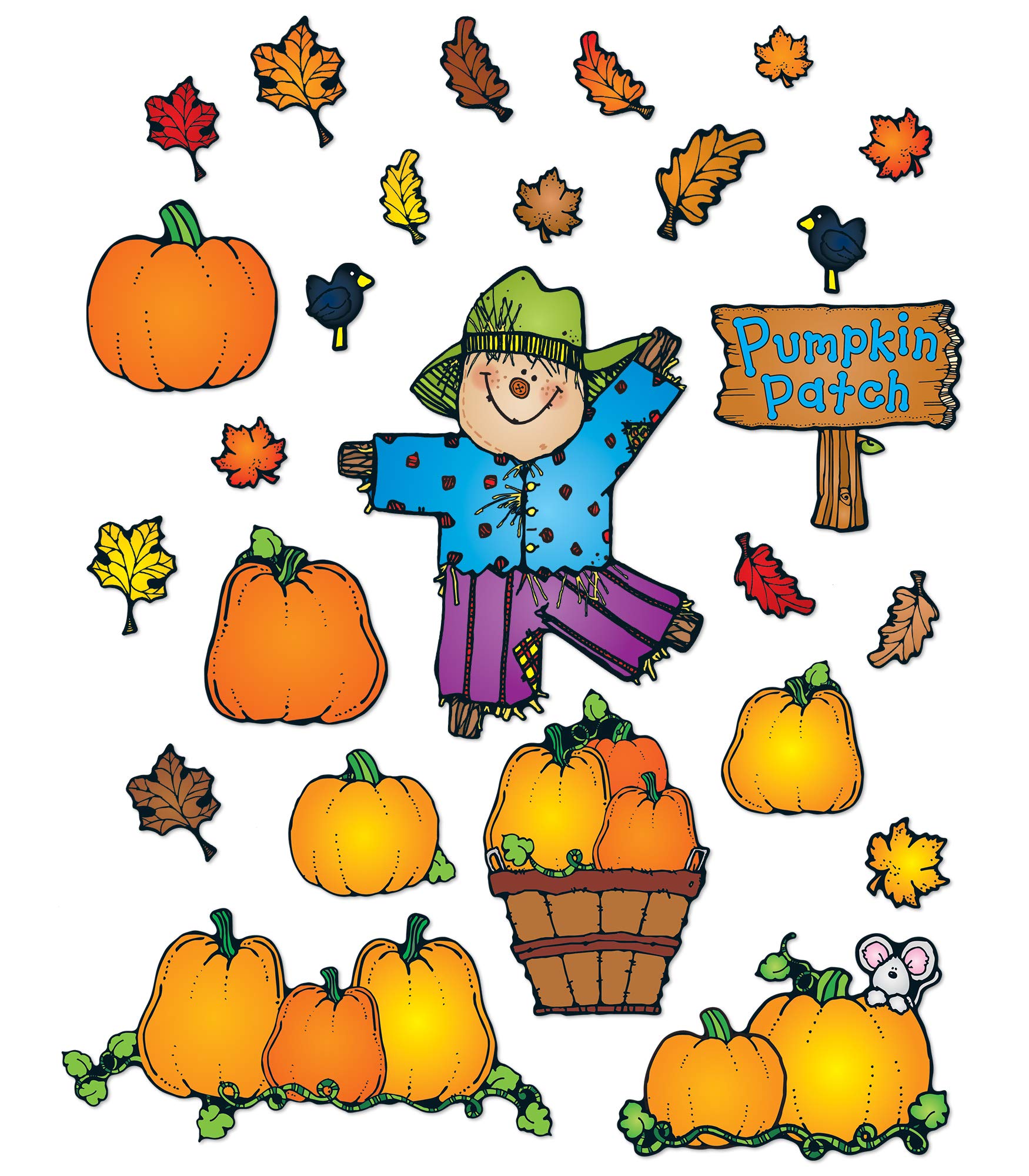 Mua Carson Dellosa 32pc Pumpkin Patch Farmhouse Bulletin Board Set ...