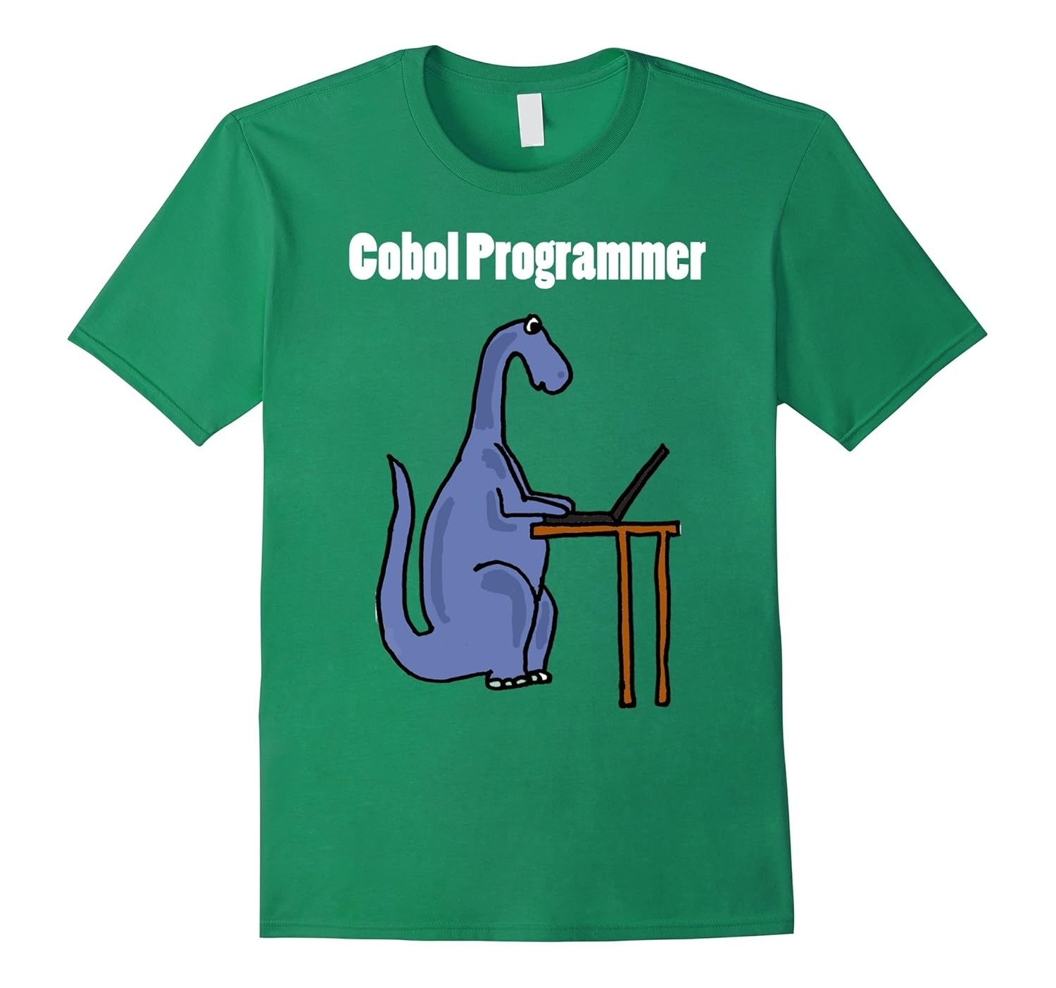 Cute Funny COBOL Programmer Dinosaur T-shirt-Art – Artvinatee