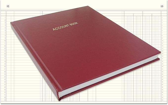 BookFactory Account Book/Ledger Book/Accounting Ledger/Account Notebook ...