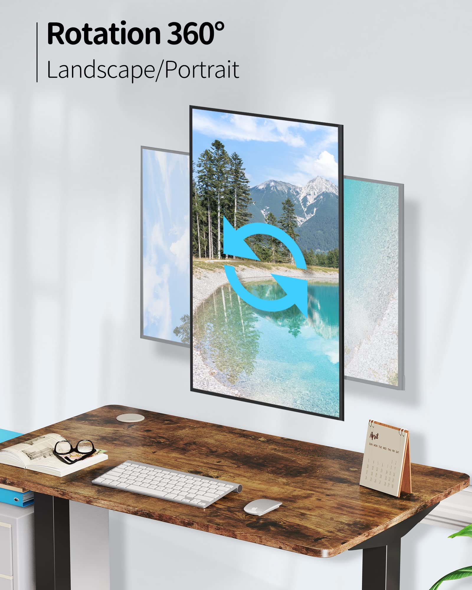 Mua MOUNTUP Single Monitor Wall Mount for 17-32 Inch Computer Screen ...