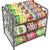 Amazon.com: Simple Trending Can Rack Organizer, Stackable Can Storage ...