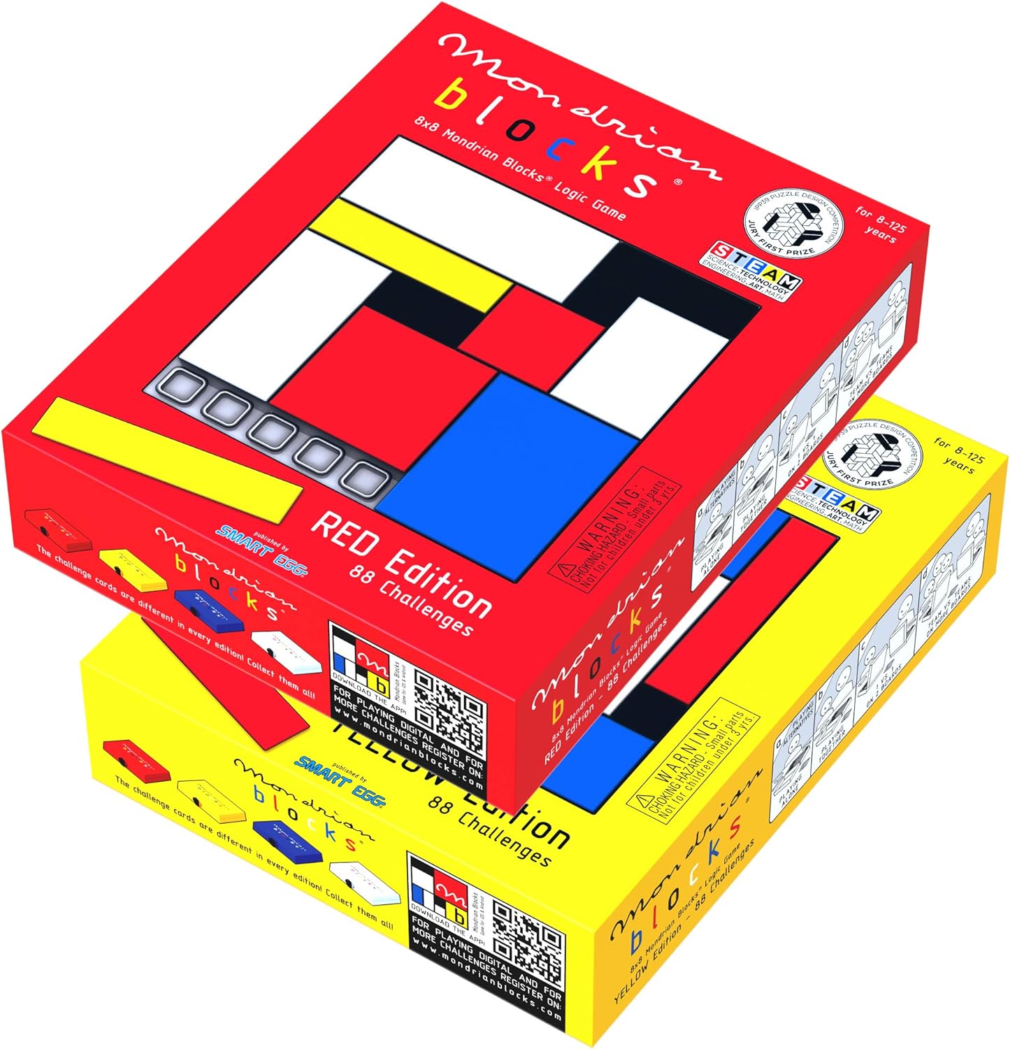 Mondrian Blocks Duo Pack, Multi Award Winning Puzzle Game, Brain Teaser ...