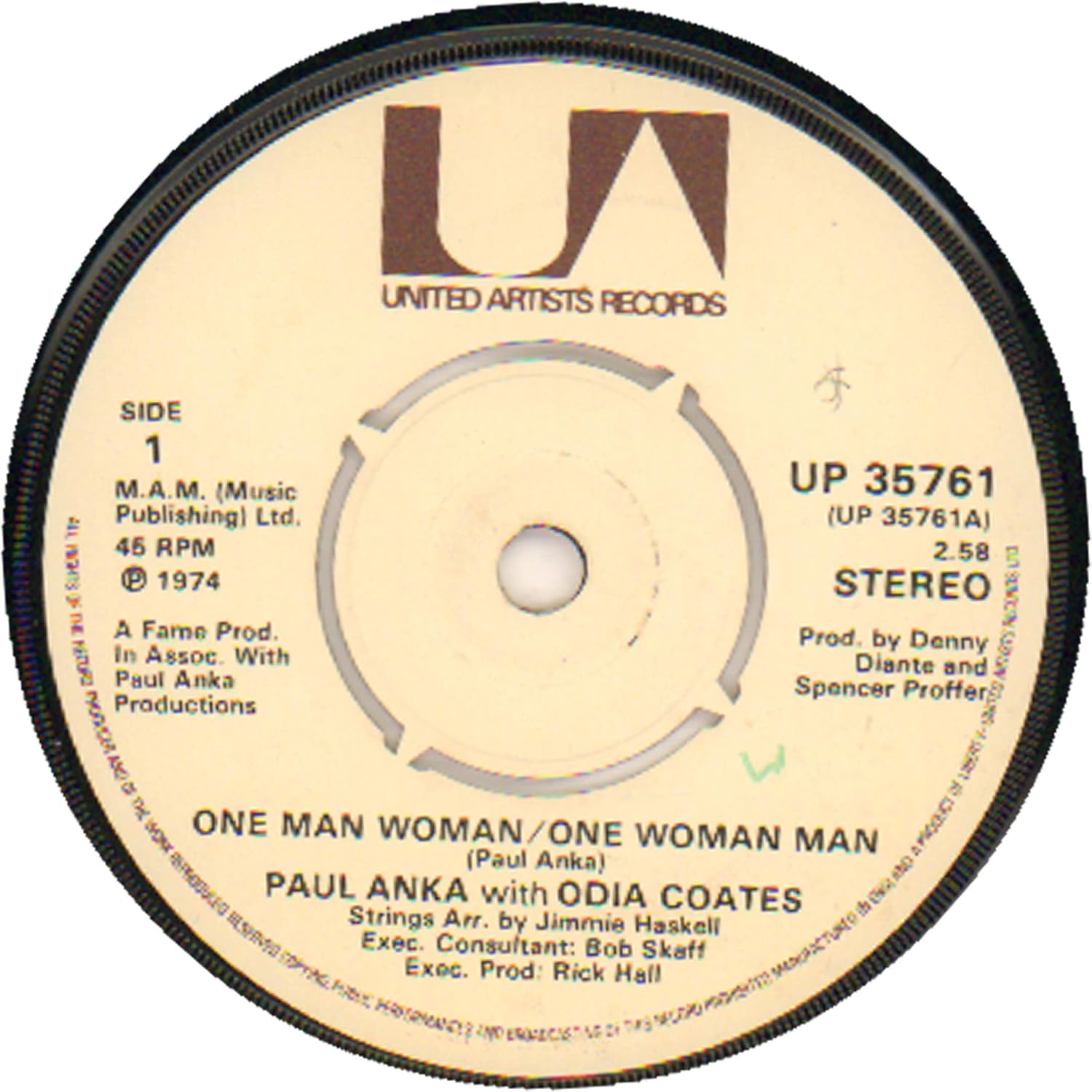 Paul Anka With Odia Coates - One Man Woman/one Woman Man - Amazon.com Music
