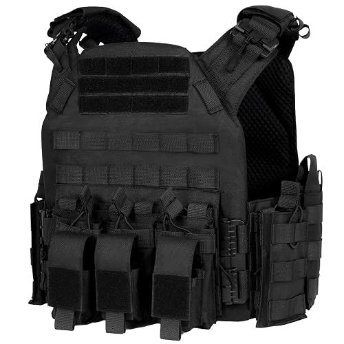 FIREGEAR Tactical Weighted Vest - Airsoft, Breathable, Adjustable ...