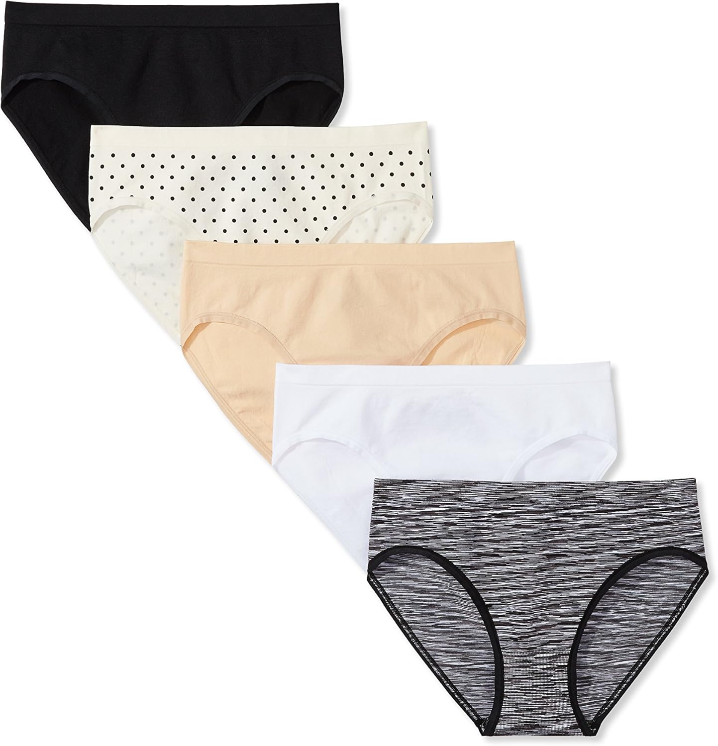 Mae panty de Mujer Sin Costuras Paquete de 5: Amazon.com.mx: Ropa ...