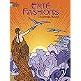 Erté Fashions Coloring Book (Dover Fashion Coloring Book): Marty Noble ...