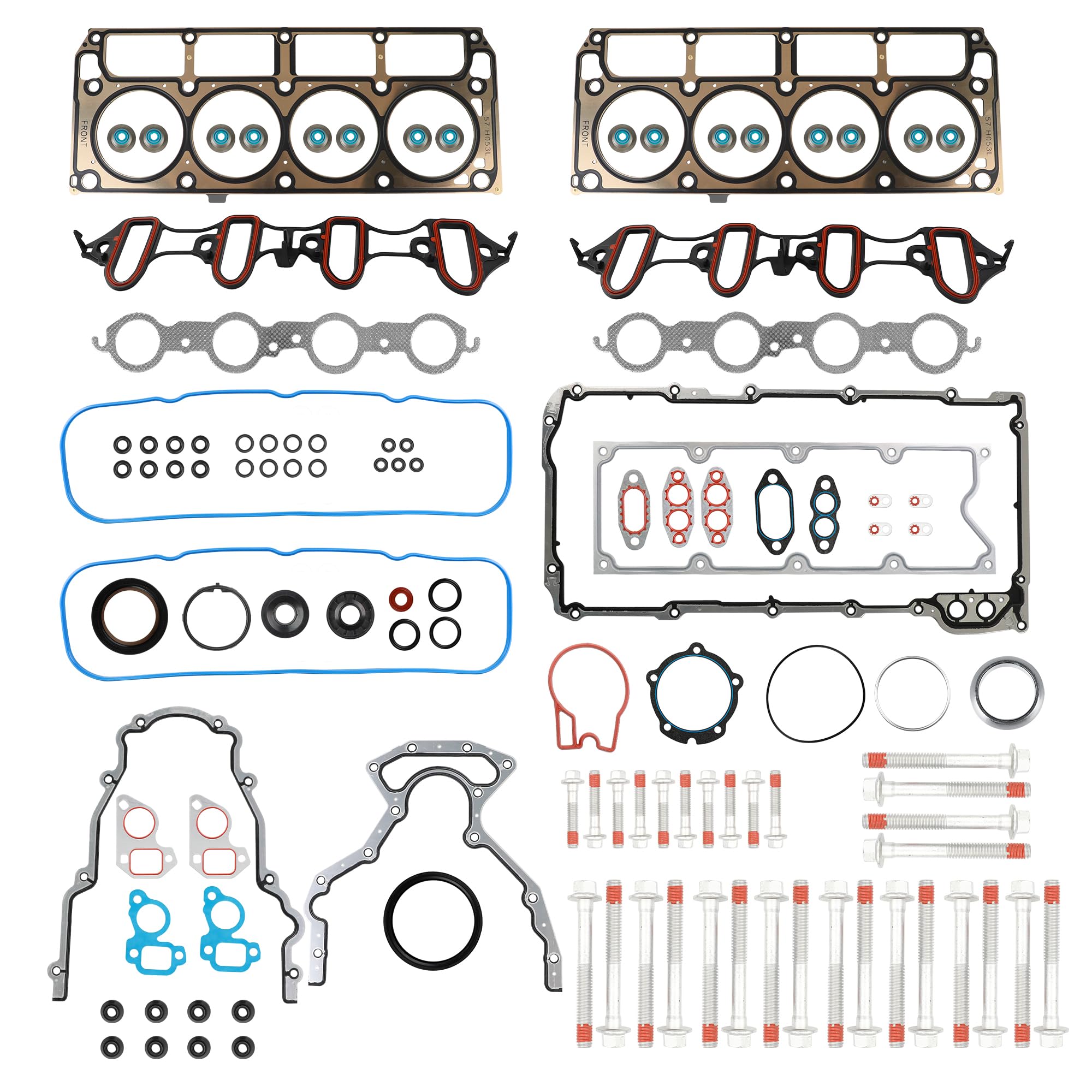 HAYIAUTO Full Cylinder 5.3 Head Gasket Set with Bolts ES72220 Fit for ...