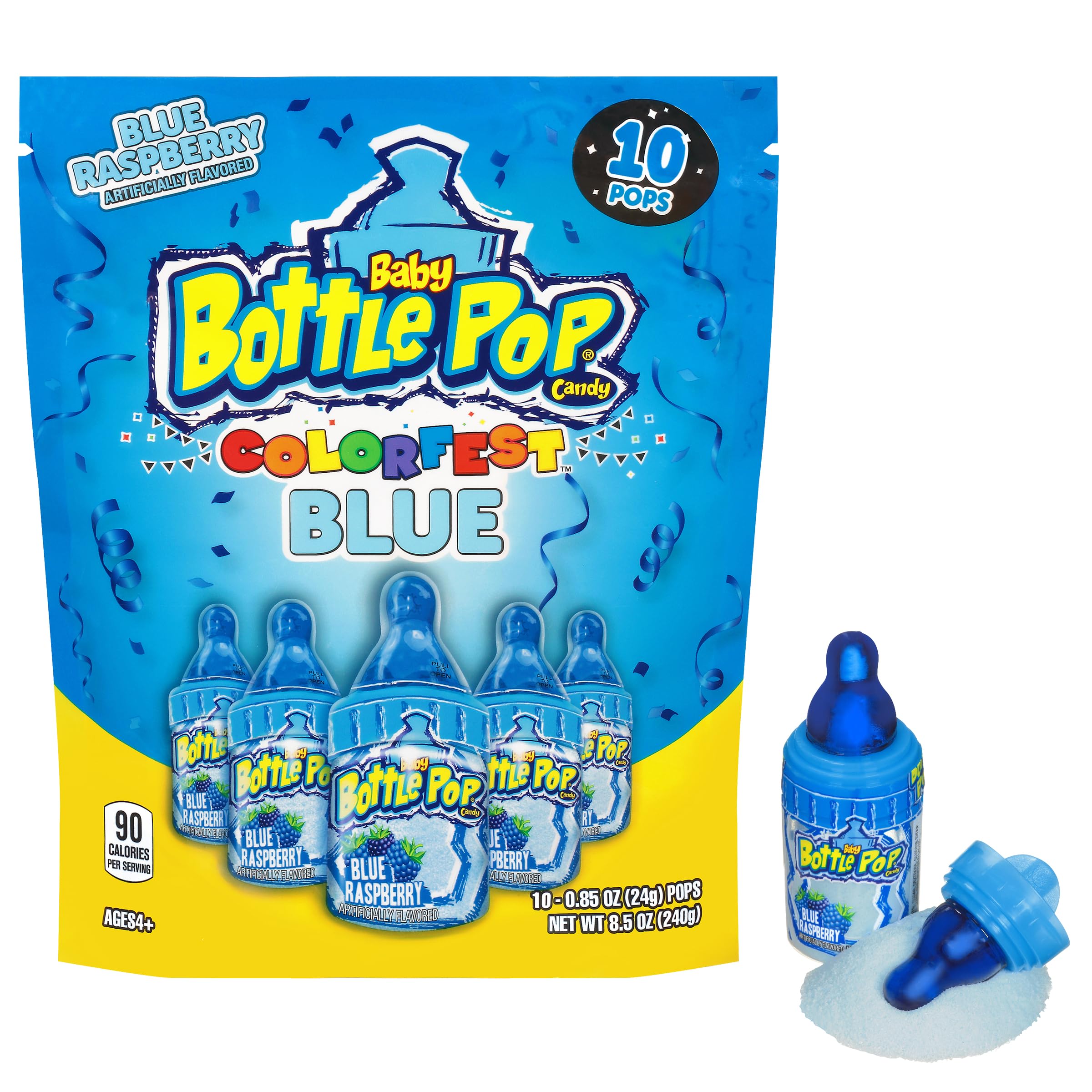 Mua Baby Bottle Pop Colorfest Individually Wrapped Halloween Bulk Candy ...