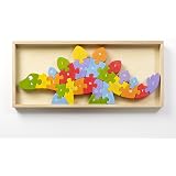 Amazon.com: BeginAgain Alphabites A to Z Puzzle and Playset ...