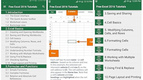 Learn Excel 2016:Amazon.co.uk:Appstore for Android