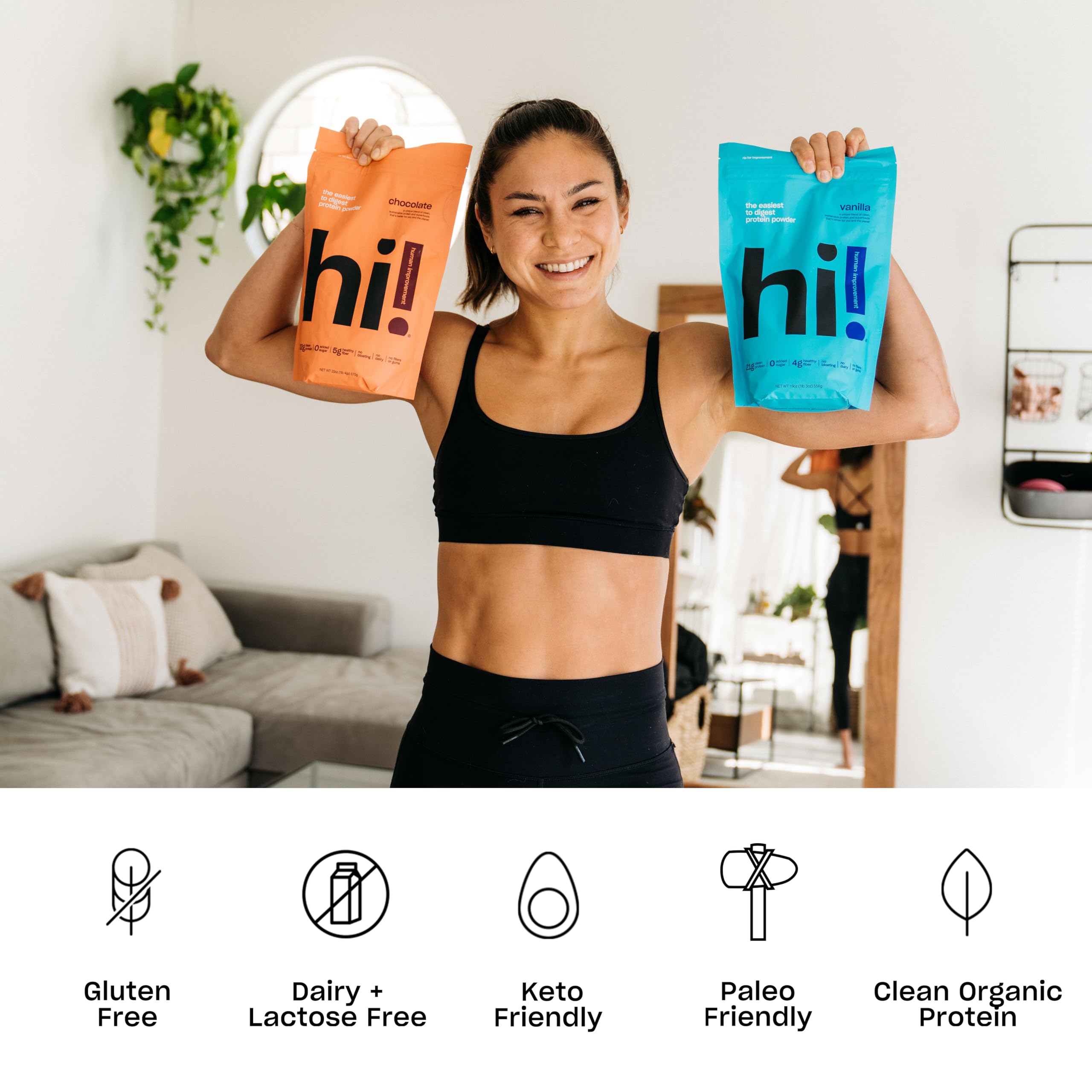 Mua Human Improvement - Organic Plant Based Protein Powder with Cricket ...