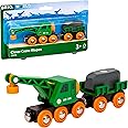 Amazon.com: BRIO World 33569 - Ferry Ship - 3 Piece Wooden Toy Train ...