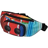 Amazon.com: Fannypack with Speakers. Bluetooth Fanny Pack for Parties ...