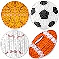 Amazon.com: 4 Pcs Fidget Toys for Kids, Sports Push Bubble Pop Fidget ...