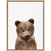 Amazon.com: Kate and Laurel Sylvie Alpaca Bangs Animal Print Portrait ...