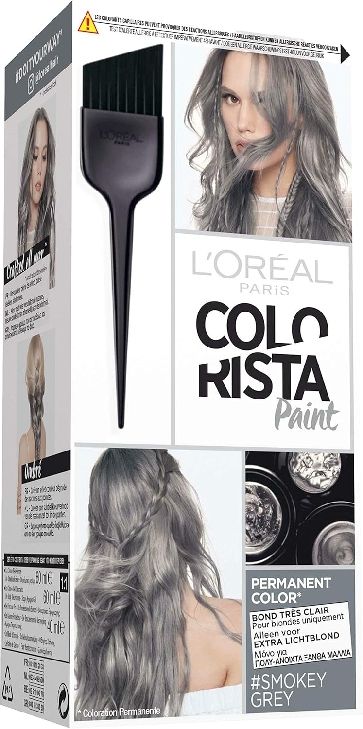 L'Oréal Paris Colorista Paint Coloration permanente couleur grise # ...