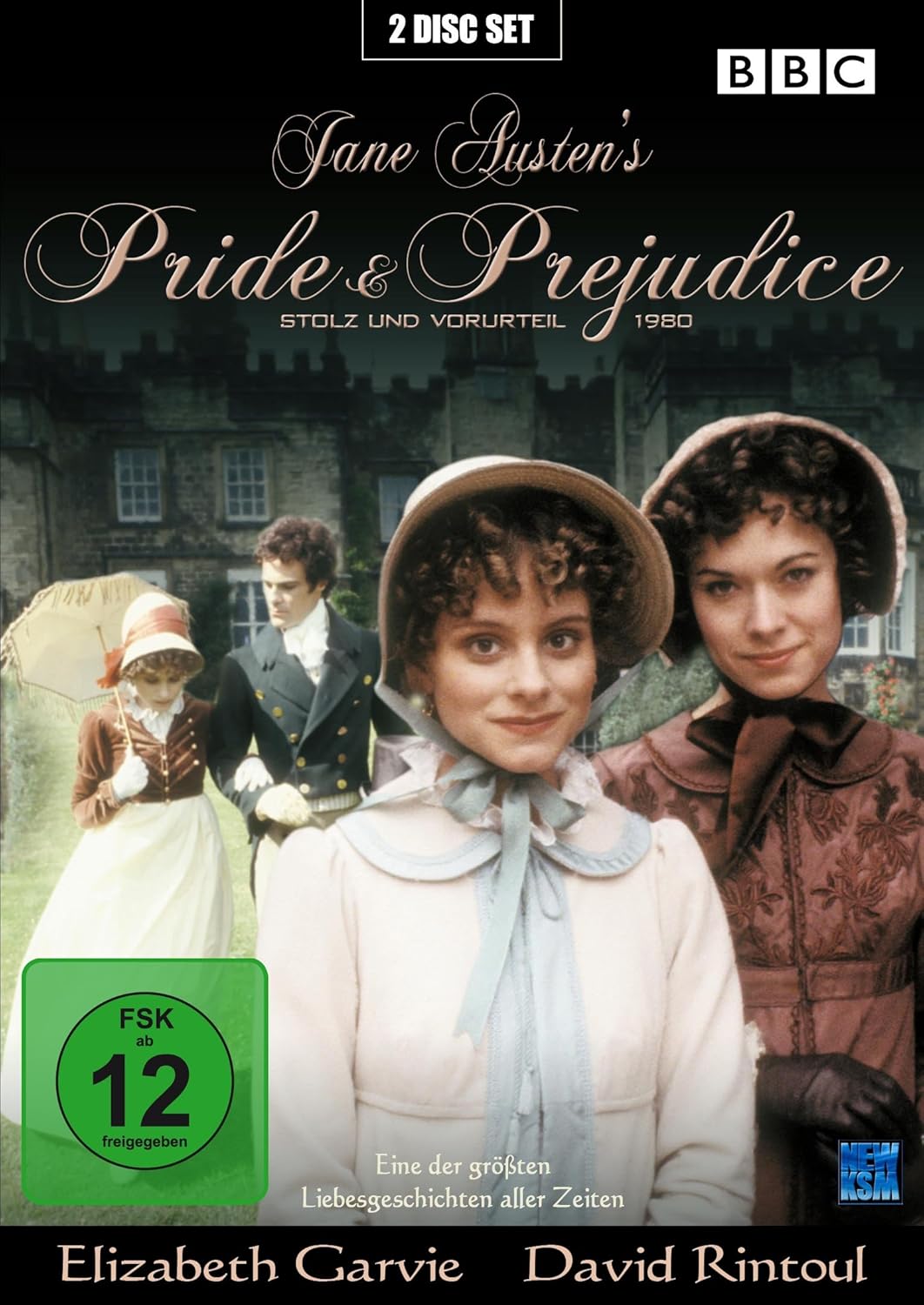 Pride & Prejudice [DVD] [1980]: Amazon.co.uk: Adams, Desmond, Arthur ...