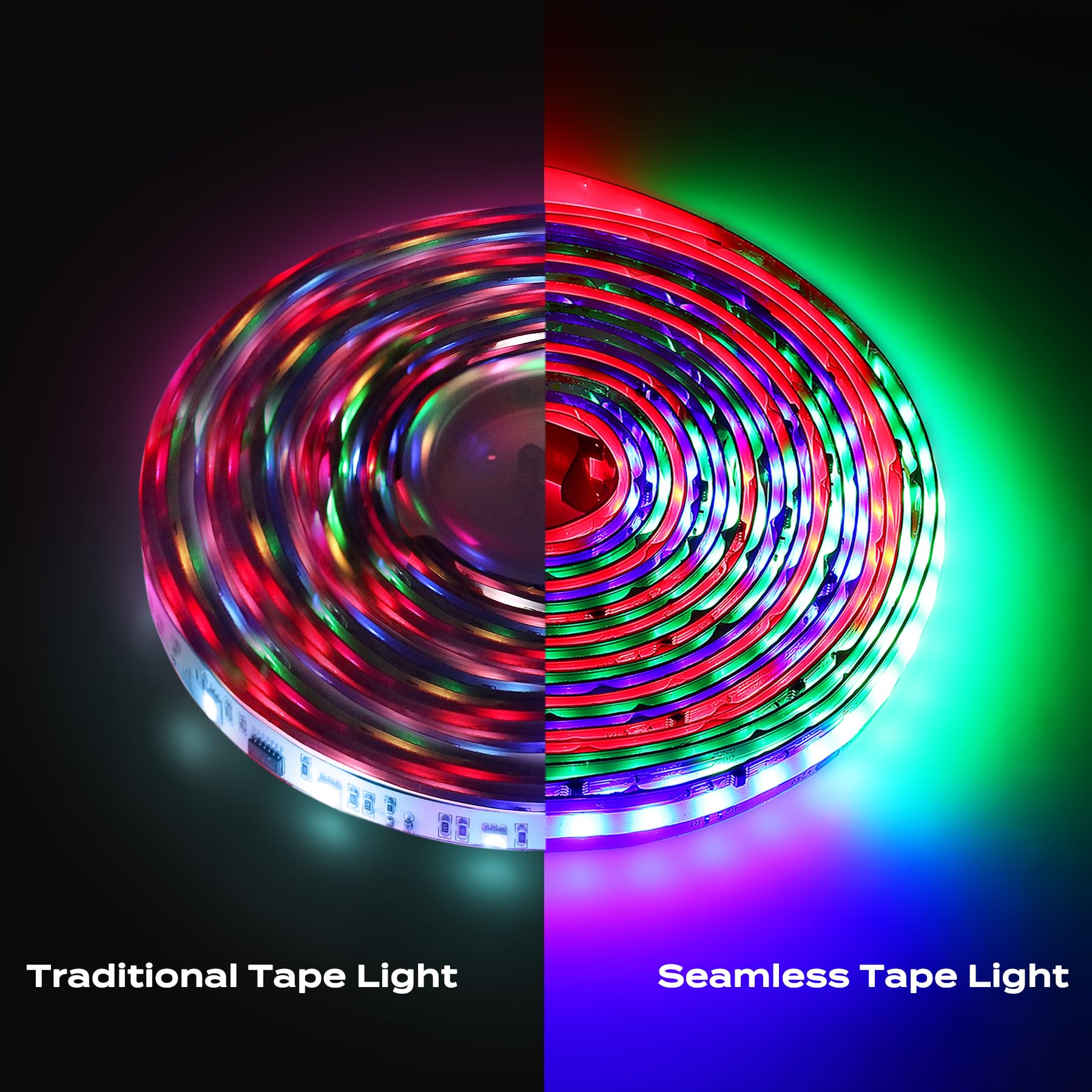 Mua RGBIC COB LED Strip Light for Bedroom, Color Changing, Chasing ...