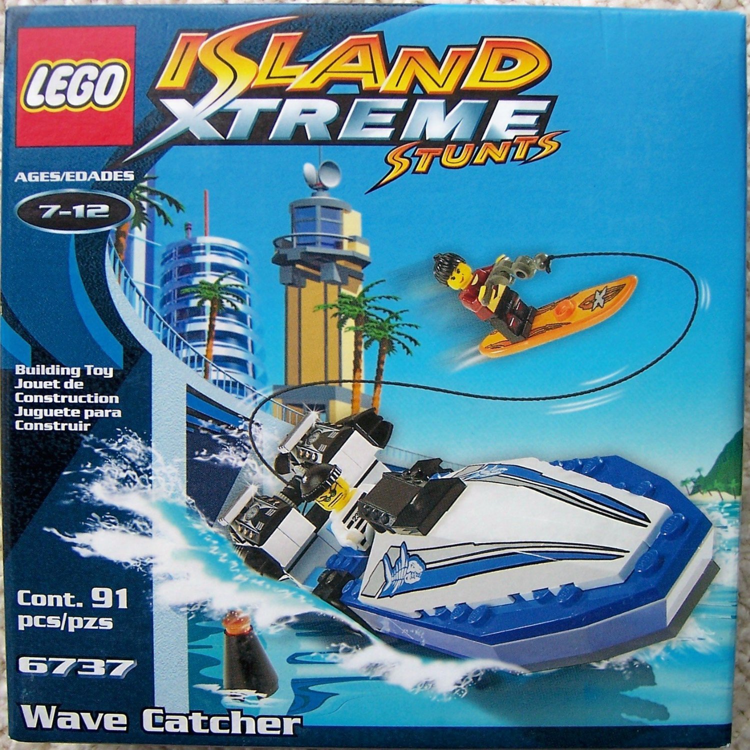 Mua LEGO Island Xtreme Stunts 6737 Wave Catcher/Wake Rider Block Toy ...