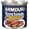 Amazon.com : Armour Star Vienna Sausage, Smoked, Canned Sausage, 4.6 OZ ...