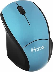 Amazon.com: iHome Wireless Laser Notebook Mouse - Blue (IH-M171ZN ...
