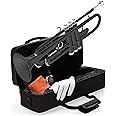Amazon.com: Mendini By Cecilio Bb Trumpet - Trumpets for Beginner or ...