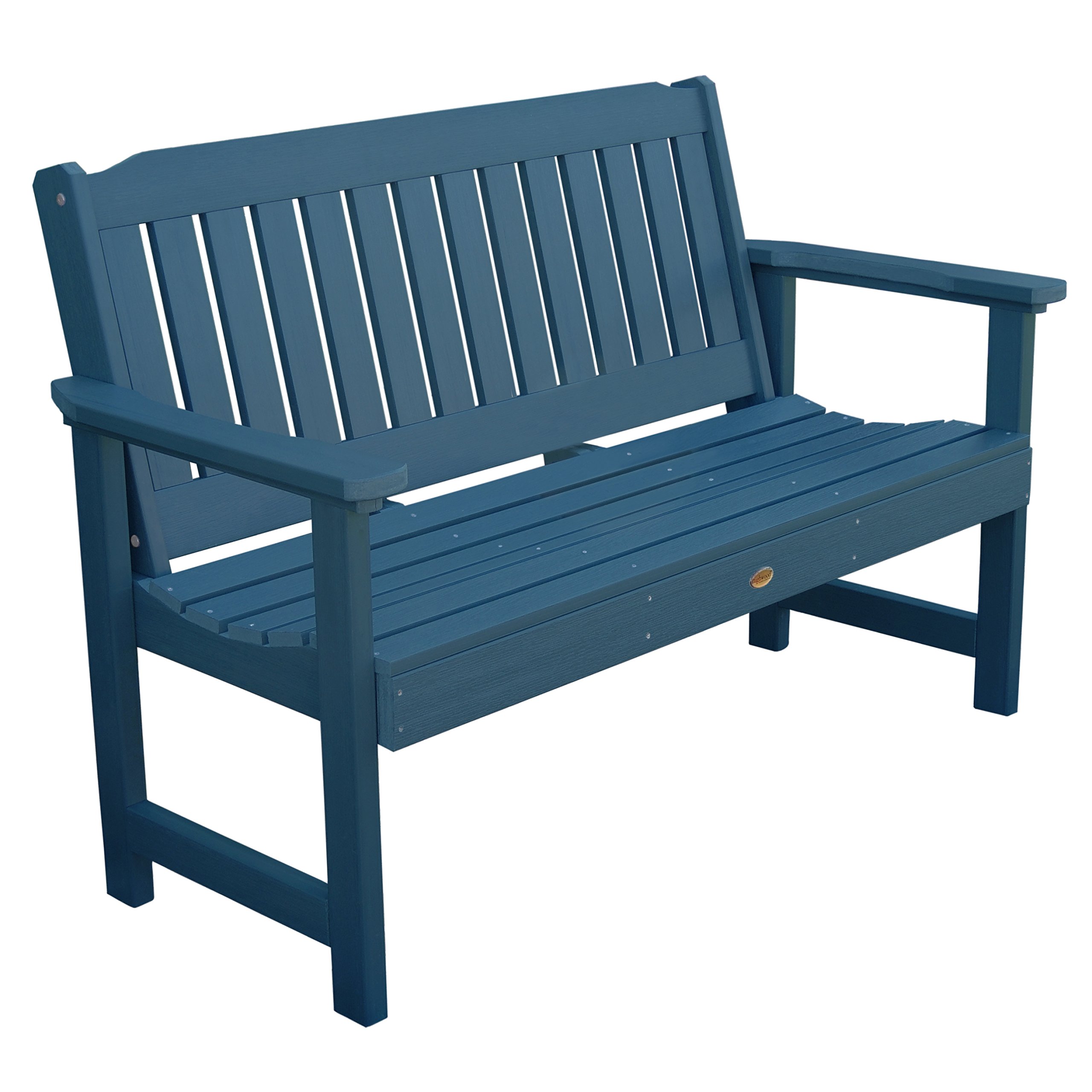 highwood AD-BENW1-NBE Lehigh Garden Bench, 5-Feet, Nantucket Blue